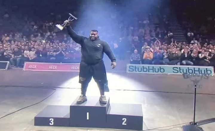Burkinabé Iron Biby crowned 2019 World Champion of Log Lift